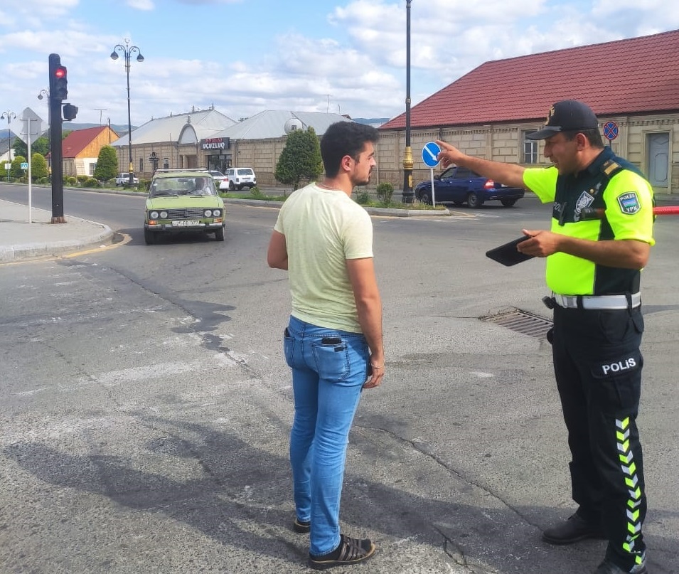 Yol polisi Göygöldə reyd keçirdi - FOTO